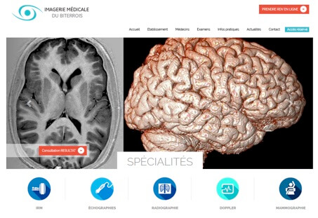 RDV en ligne, publications aux JFR et sur le site ThemaRadiologie | Imagerie Médicale du Biterrois